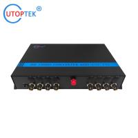 China 8ch 1080P BNC video, with Rs485 data, Fiber FC/SC/ST 20km, HD-CVI/AHD/TVI 1080P Coaxial Video over Fiber Converter for sale