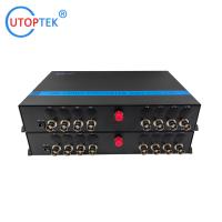 China 8ch 1080P BNC video, with Rs485 data, Fiber FC/SC/ST 20km, HD-CVI/AHD/TVI 1080P Coaxial Video over Fiber Converter for sale