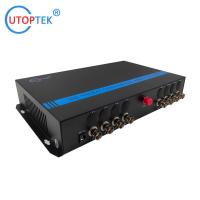 China 8ch 1080P BNC video, with Rs485 data, Fiber FC/SC/ST 20km, HD-CVI/AHD/TVI 1080P Coaxial Video over Fiber Converter for sale