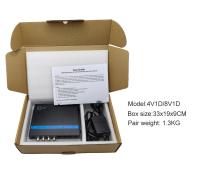 China 4ch 1080P BNC video, with Rs485 data, Fiber FC/SC/ST 20km, HD-CVI/AHD/TVI 1080P Coaxial Video over Fiber Converter for sale