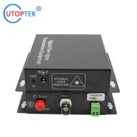 China 1ch 1080P BNC video,1ch Audio to Fiber FC/SC/ST 20km, HD-CVI/AHD/TVI 1080P Coaxial Video over Fiber Converter for sale