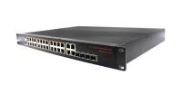 China 1U RACK Management Industrial 24x10/100/1000BASE-TX POE+4Combo SFP/RJ45+1xConsole port Network POE Ethernet Switch for sale