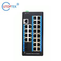 China UT224GM-SFP L2 Managed Industrial 2x1000M SFP+24x10/100/1000M RJ45+1xConsole port, DIN Rail,-40 ~+85 ℃ Ethernet Switch for sale