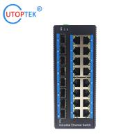 China UT816GM-SFP L2 Managed Industrial 8x1000M SFP+16x10/100/1000M RJ45+1xConsole port, DIN Rail,-40 ~+85 ℃ Ethernet Switch for sale