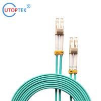 China Customized OM3/OM4 Fiber prach cord cables LSZH 1m/2m/3m/5m/10m/50m patch cord cable for sale