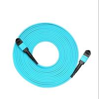 China MPO/MTP to MPO/MTP male/female 12B LSZH OM4 patch cord cables customized length for sale