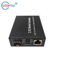 China China Factory OEM 2.5GB SFP to RJ45 Fiber Media Converter with high quality best price for sale