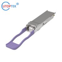 China 100G Bidi 10km Single mode single fiber LC Fiber optical QSFP28 100G transceiver module for sale