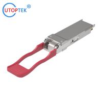 China 100G Bidi 10km Single mode single fiber LC Fiber optical QSFP28 100G transceiver module for sale