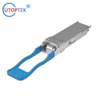 China 100G QSFP28 Bidi 30km Single mode single fiber LC Fiber optical 100G transceiver module for sale