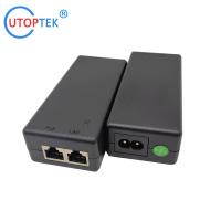 China 10/100/1000/2500Mbps 30W Gigabit Standard POE Injector ieee802.3af/at PoE data & power:100meters for Cameras wireless AP for sale