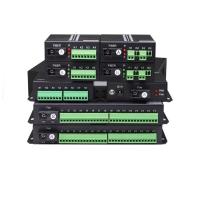 China 1ch Bidi or 2ch Forward Dry Contact closure to Fiber Converter SC/FC/ST connector optional Fiber media Converter for infrared alarm system using for sale