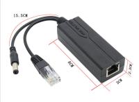 China 100M or 1000M 48V to 5VDC Active Isolated PoE Splitter IEEE802.3af/at for POE switch and IP Cameras for sale