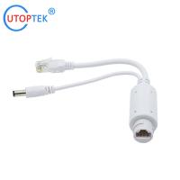 China Mini Waterproof PoE Splitter 10/100M 48V to 12V for POE switch and IP Cameras for sale