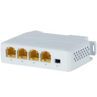 China DIN Rail POE Repeater Extender 1In 3Out 100m POE Input:44~57V/30W, POE Output 25W IEEE802.3AF/AT for sale