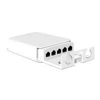 China Waterproof Outdoor POE Repeater 1In 4Out 48V 90W to 4port 30W IEEE802.3AF/AT/BT for extend distance CCTV IP Network for sale