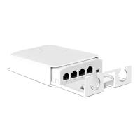 China Waterproof Outdoor POE Repeater 1In 4Out 48V 90W to 4port 30W IEEE802.3AF/AT/BT for extend distance CCTV IP Network for sale