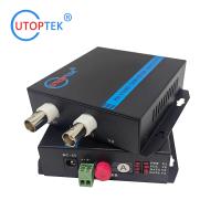 China Factory OEM 2ch 1080P BNC video+1Rs485 over Fiber FC/SC 20km HD-CVI/AHD/TVI 1080P Coaxial Video over Fiber Converter for sale