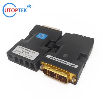 China DVI optical Extender with 4xLC 2KM 1080P/60Hz for video conference LED Display for sale