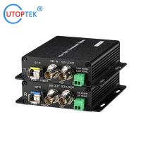 China HDSDI/3G-SDI to Fiber Converter with Rs485 SDI loop out transmitter and Receiver for sale