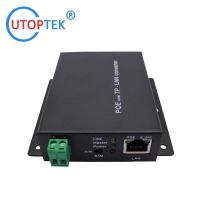 China UT-1EP2W-S/M POE POC EOC IP Ethernet over 2wire extender Converter 500meters for outdoor/indoor/elevator IP camera for sale