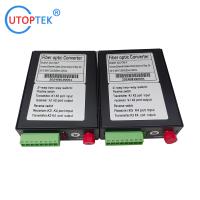 China 2Ch Dry Contact Closure Bidirectional over fiber optical Converter for alarm system Infrared radiation for sale