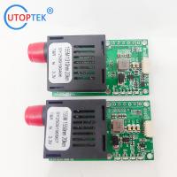China Customized 1-Channel Video + UART TTL SBUS TX RX Optical Terminal Module Drone FPV Fiber Optic Media Converter for sale