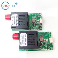 China Customized 1-Channel Video + UART TTL SBUS TX RX Optical Terminal Module Drone FPV Fiber Optic Media Converter for sale