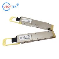 China Cisco Compatible 400Gb/s QSFP-DD SR8 850nm VCSEL MPO-16 100m Optical Transceiver Module for sale