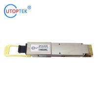 China Cisco Compatible 400Gb/s QSFP-DD SR8 850nm VCSEL MPO-16 100m Optical Transceiver Module for sale