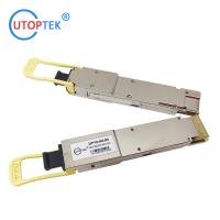 China Cisco Compatible 400Gb/s QSFP-DD SR8 850nm VCSEL MPO-16 100m Optical Transceiver Module for sale