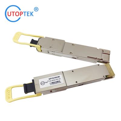China Cisco Compatible 400Gb/s QSFP-DD SR8 850nm VCSEL MPO-16 100m Optical Transceiver Module for sale