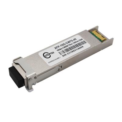 China 10G DWDM XFP 100Km duplex LC xfp transceiver fiber dwdm optic module for DWDM networks for sale