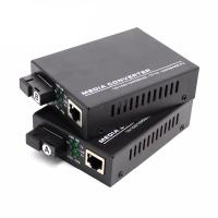 China 10/100/1000Mbps Fiber media converter for sale