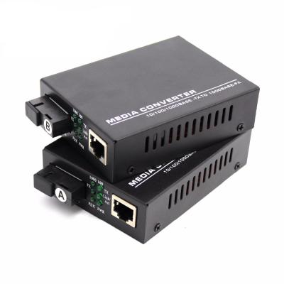 China 10/100/1000Mbps Fiber media converter for sale
