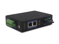 China UT12FP-SC20 unmanaged industrial 2x10/100Base-Tx POE+ 1x100M-Fx SC ethernet switch DIN Rail for sale