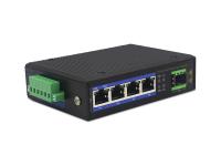 China UT14F-SFP unmanaged industrial 4x10/100Base-Tx + 1x100M-Fx SFP ethernet switch DIN Rail for sale