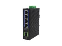 China UT14F-SFP unmanaged industrial 4x10/100Base-Tx + 1x100M-Fx SFP ethernet switch DIN Rail for sale