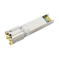 China 10G Base-T Electric RJ45 Copper SFP module Transceiver 30m compatible with cisco/Huawei/HP/Mikrotik/Ericsson/ZTE for sale