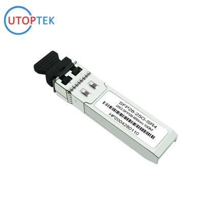 China SFP28 25G SR 850nm 100m Optical Transceiver Optical Module for Wireless Network 5G for sale