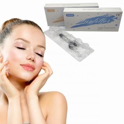 China Fine Derm Deep Hyaluronic Acid Dermal Filler Cross Linked 2ml 5ml Cross Linked for sale