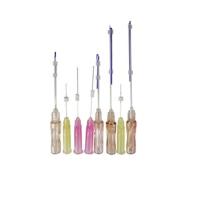 China 27g 30g PDO PCL PLLA Threads 25mm 38mm V Line Thread Lift for sale