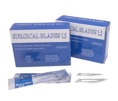 China Stainless Steel Derma Planing Kit No 15 Scalpel Blade For Dermaplaning for sale