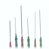 China Flexible Dermal Filler Micro Cannula Needle SUS304 25mm To 70mm for sale