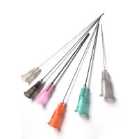 China Disposable 25mm 38mm Blunt Tip Microcannula Needle For Fillers for sale