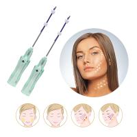 China Cog PDO PCL PLLA Threads 60mm 90mm Facial Threading Face Lift for sale