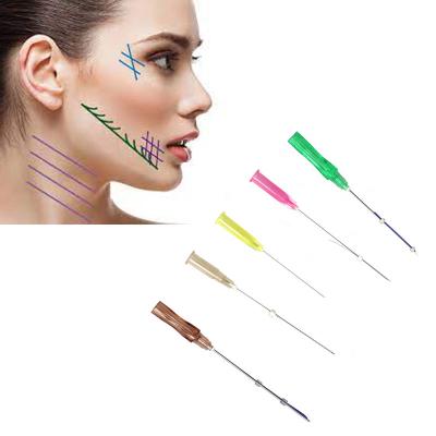 China Face Lifting PDO PCL PLLA Threads Mono Screw Press Fishbone Press Cog for sale