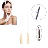 China Face Lifting PDO PCL PLLA Threads Mono Screw Press Fishbone Press Cog for sale