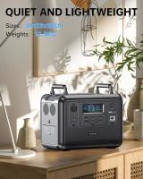 China OUKITEL 110V 220V Powerstation 1200W Outdoor Camping LiFePO4 Battery Portable Solar Generator Power Station for sale