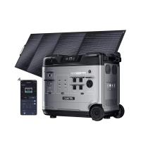China Off Grid Solar Power System 4000w 3600w Backup Battery Portable Power Station Home Solar Generator for sale